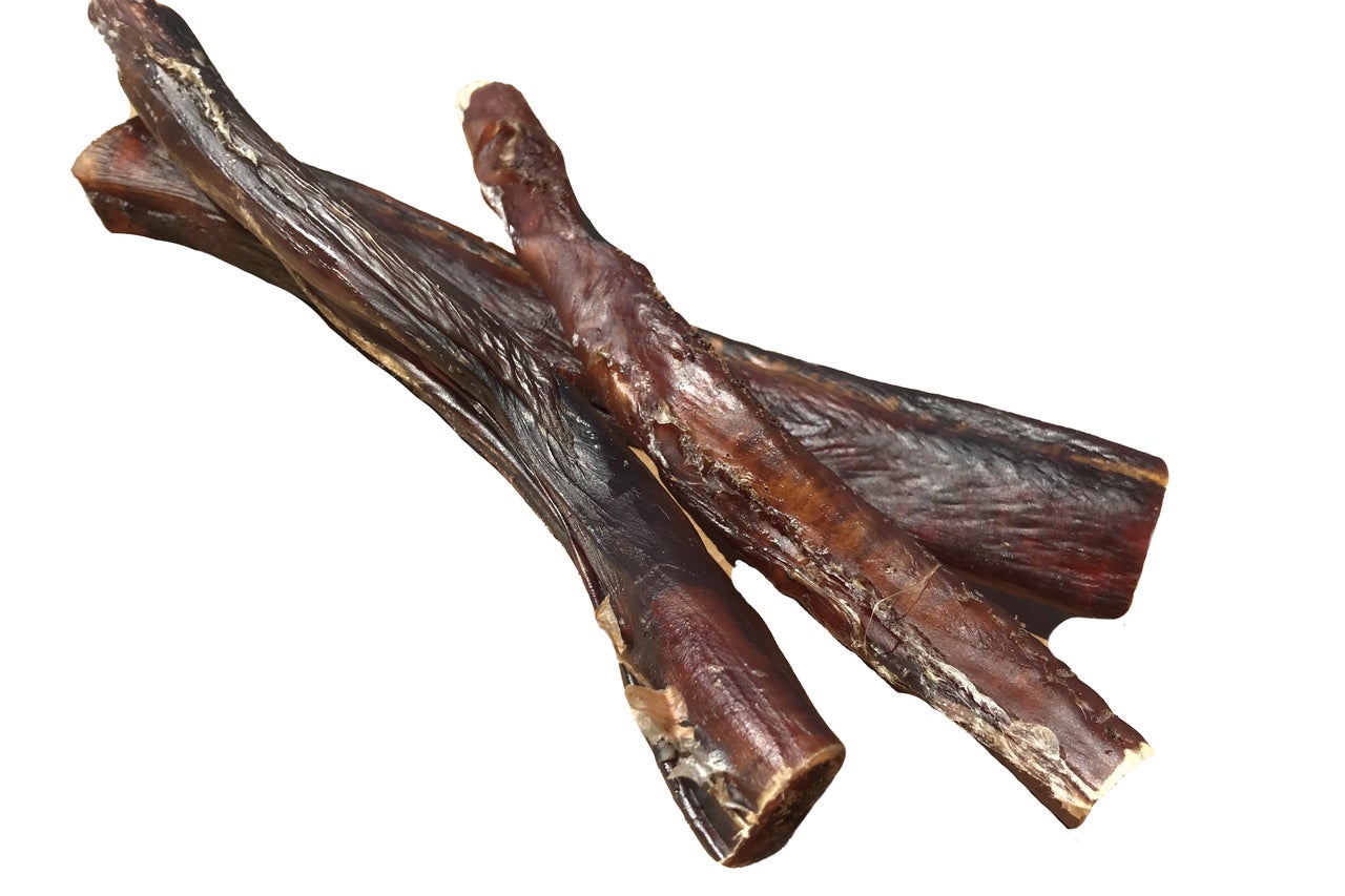 MEGA BEEF BULLY STICK UN-CUT | Naughty Dog School